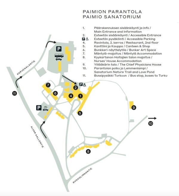 Visiting information - Paimio Sanatorium