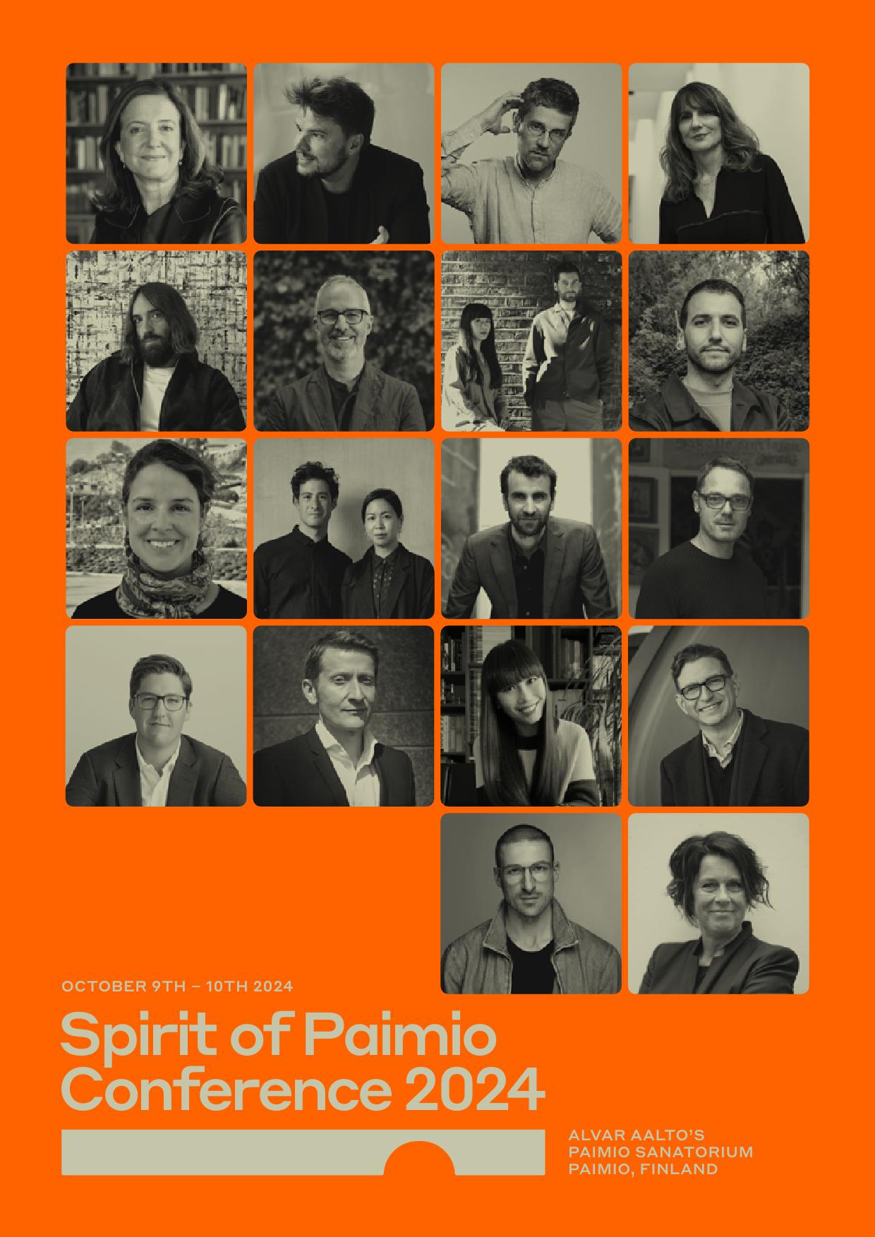 Spirit of Paimio 2024 Program - Paimio Sanatorium